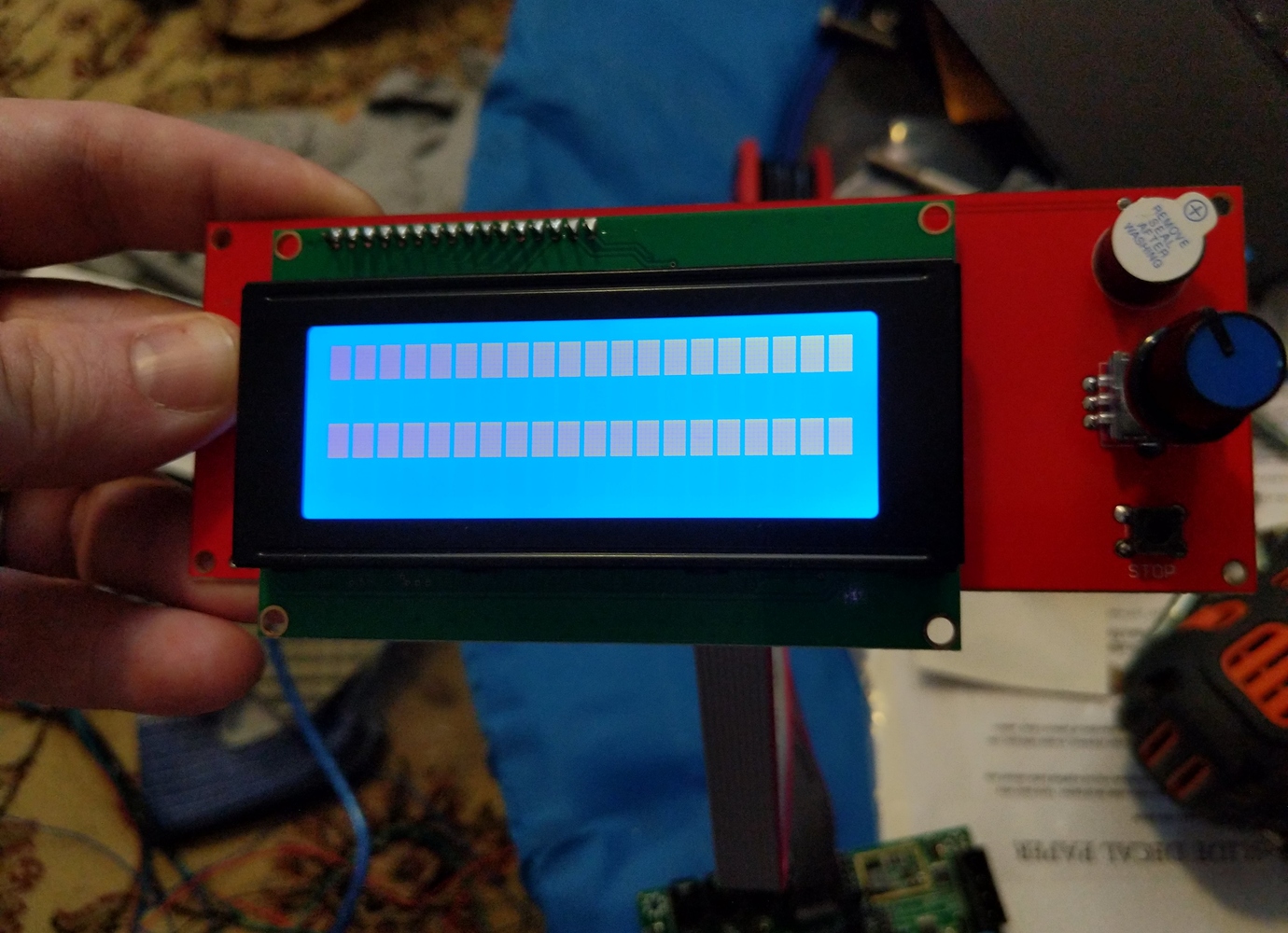 LCD display setup - Advice - V1 Engineering Forum