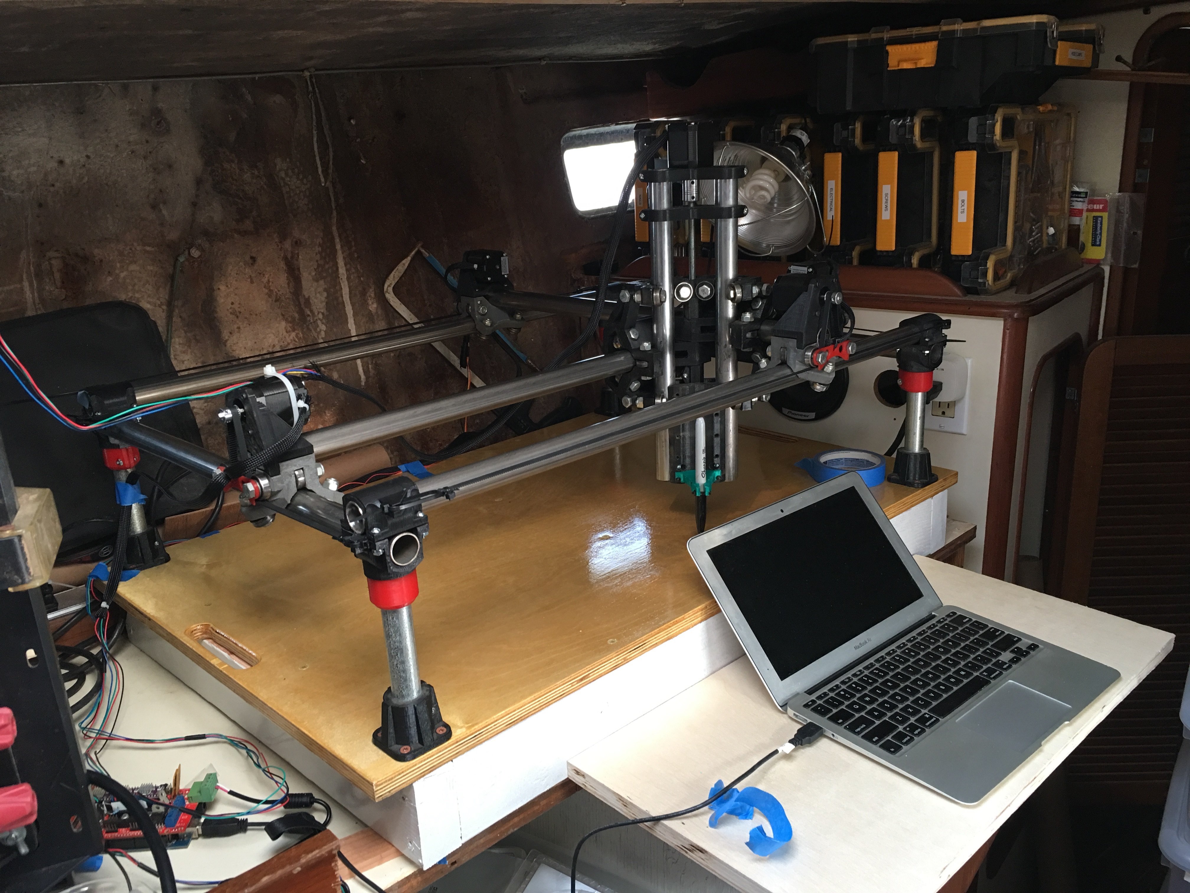 MPCNC onboard a ketch - Your Builds - V1 Engineering Forum