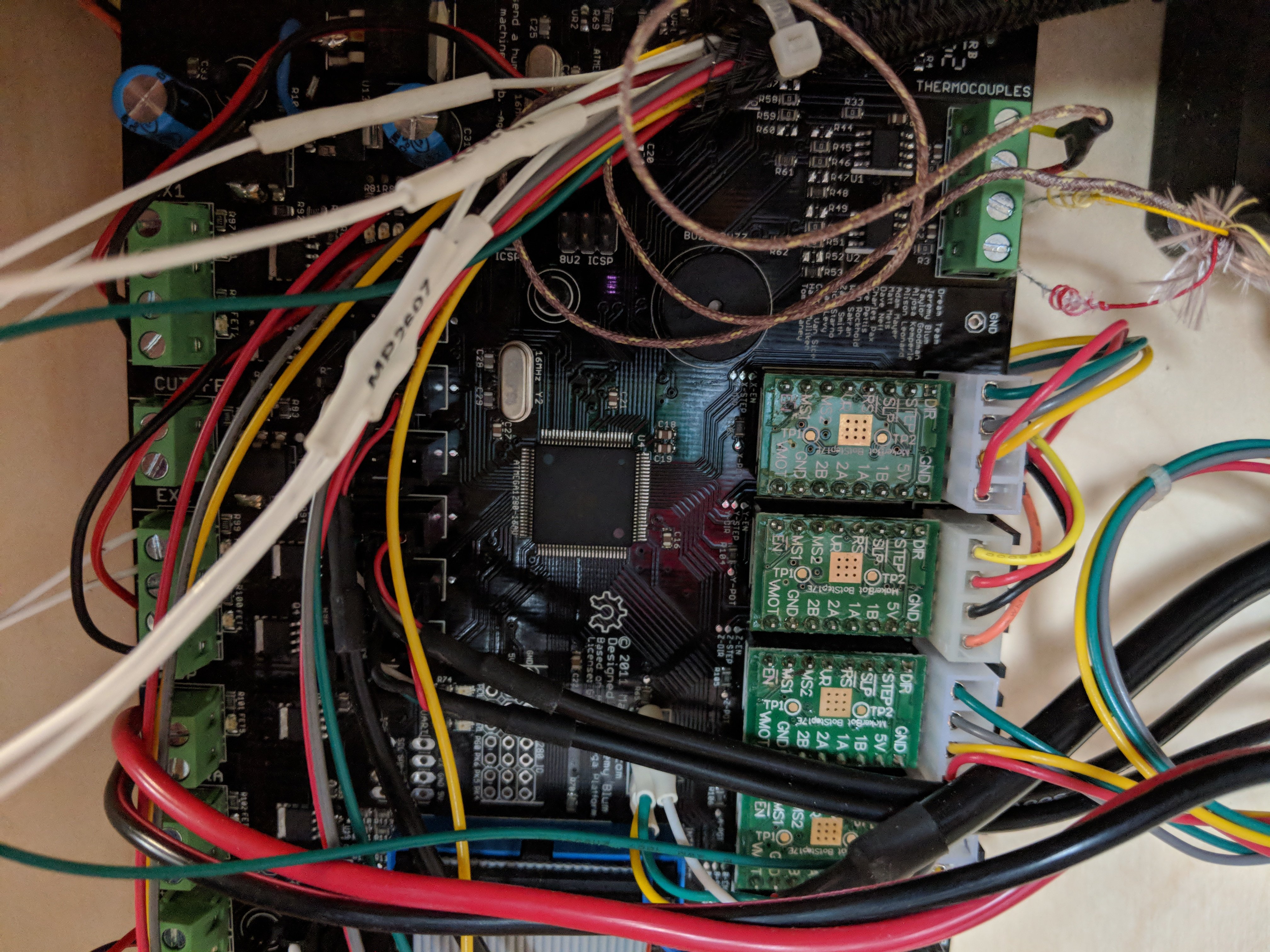 Old Makerbot R1 for parts and MKS Gen L board - Advice - V1 Engineering ...